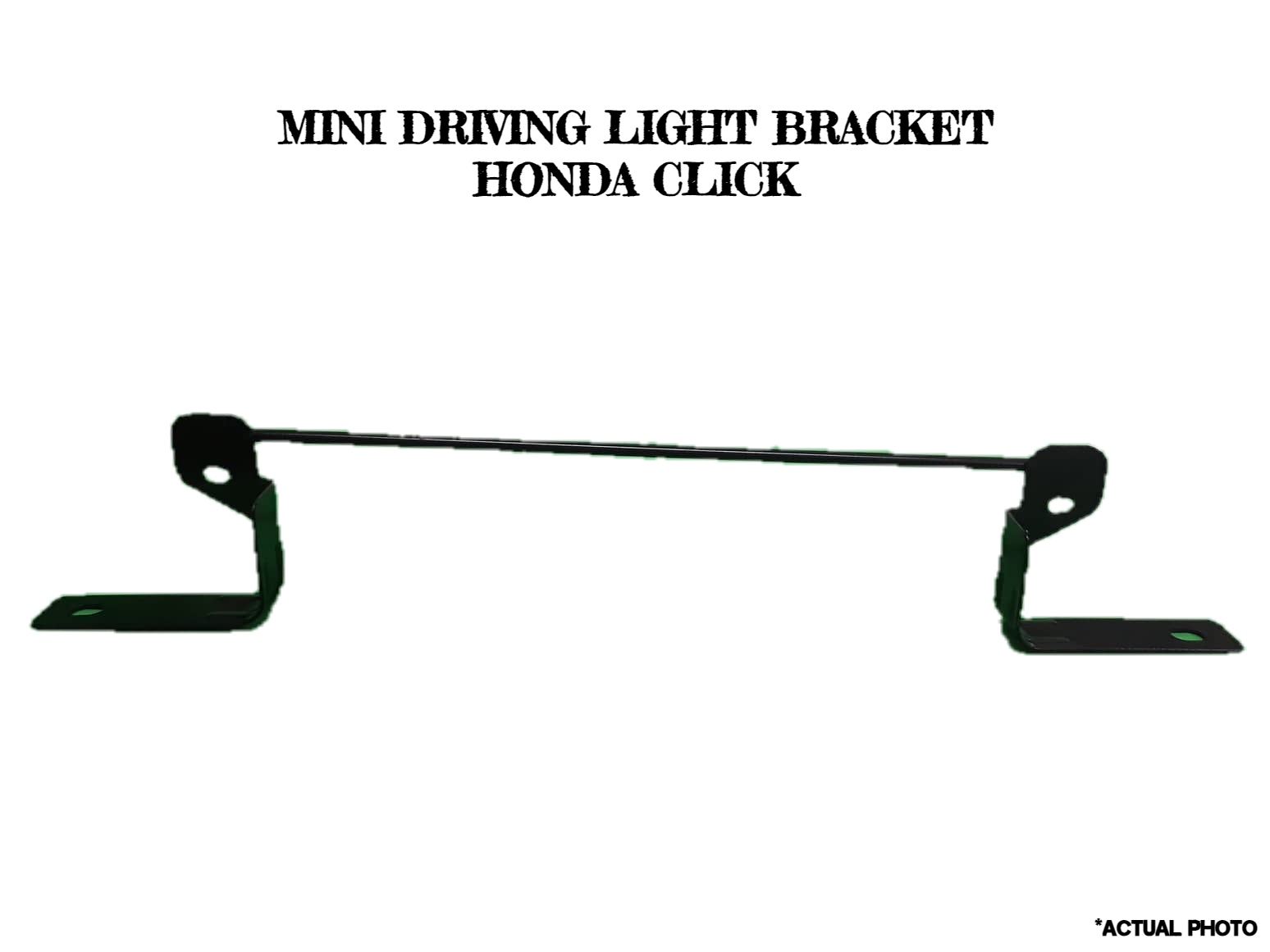 MINI DRIVING LIGHT (MDL) BRACKET STEEL COLOR: BLACK MODEL: CLICK125/150 ...