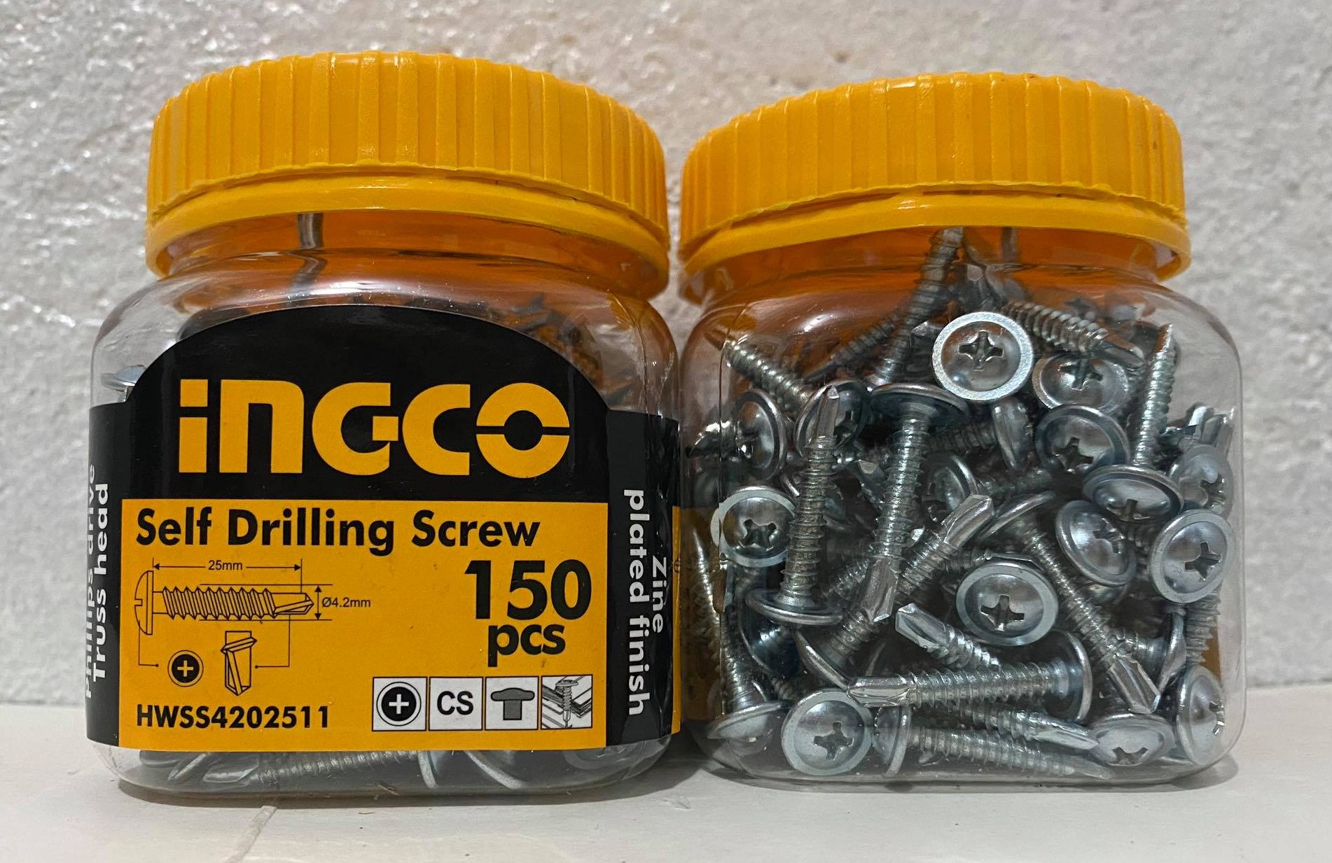 Ingco Self Drilling Screw Sold Per Bottle -Select Size | Lazada PH