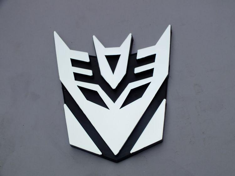 2PCS 3D Logo Autobot Transformers Emblem Badge Graphics Decal Car ...