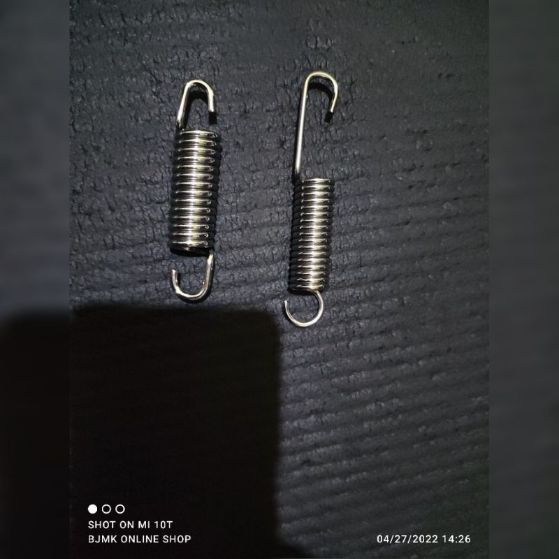 【READY STOCK】 ☚STAINLESS CENTER STAND SIDE STAND WITH EHE (WAVE 100125 ...