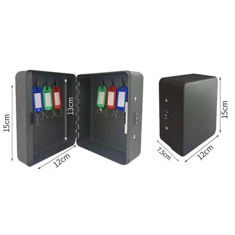 Wall Mounted Password Key Box Digital Code Lock Put 20pcs Keys Key ...