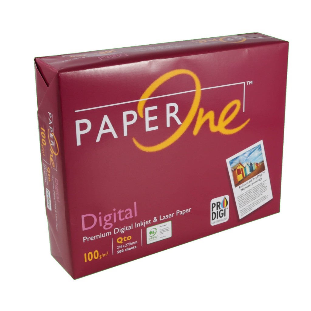 PaperOne™ Digital Premium Quality 100gsm Copy Paper A4, Short, Long ...