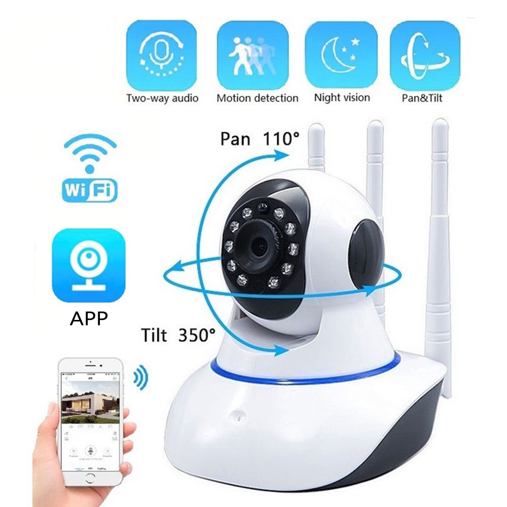 CCTV camera Smart HD 1080P P2P Night Vision IP Camera Wireless security ...
