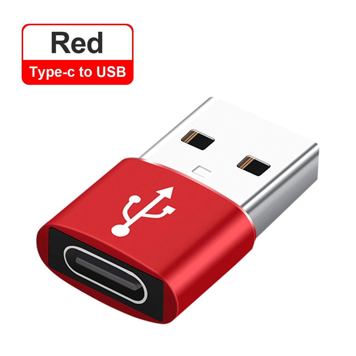 USB C Female to USB Male Adapter, Aluminum Shell USB to USB C Adapter ...