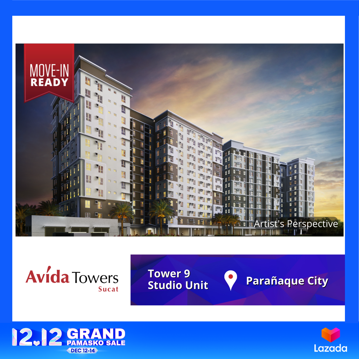 Avida Towers Sucat [Digital Reservation Voucher] | Lazada PH