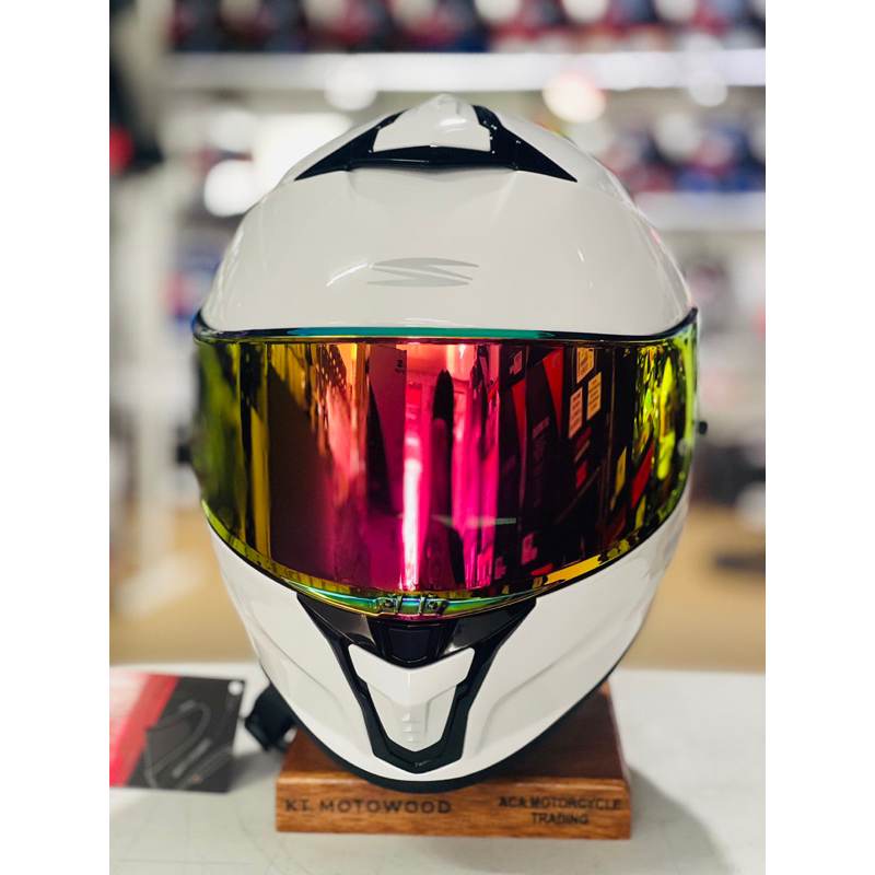 SPYDER FLIGHT V2 Fullface Dual Visor Helmet + Free Clear Visor | Lazada PH