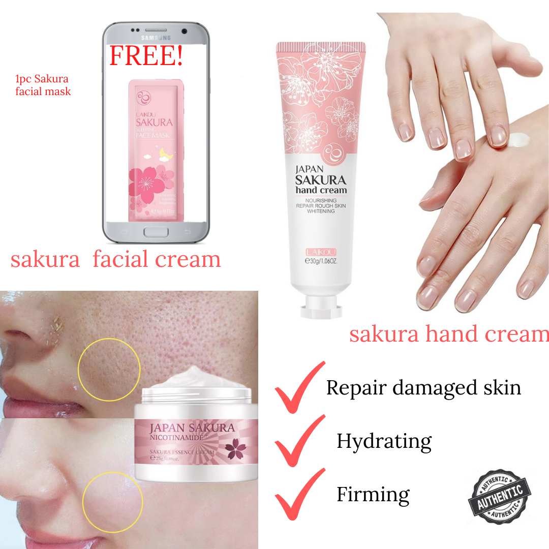 Sakura Moisturizer Cream for Dry and Rough Skin Anti chapped Skin ...