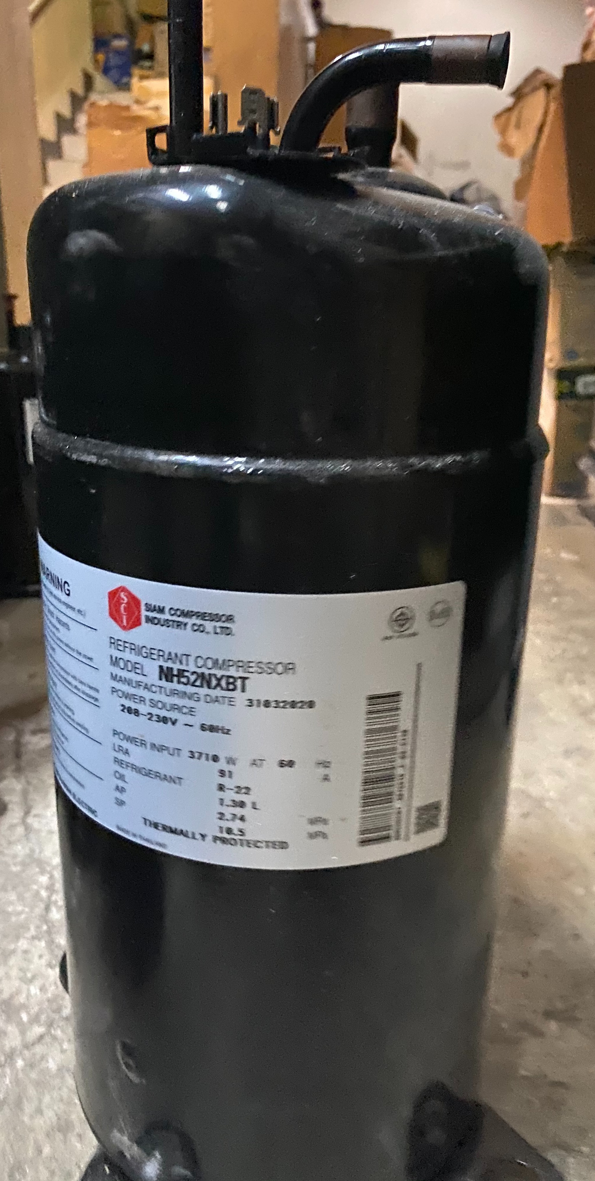 Aircon Compressor NH52NXBT for 3 Tonner Airconditioning | Lazada PH