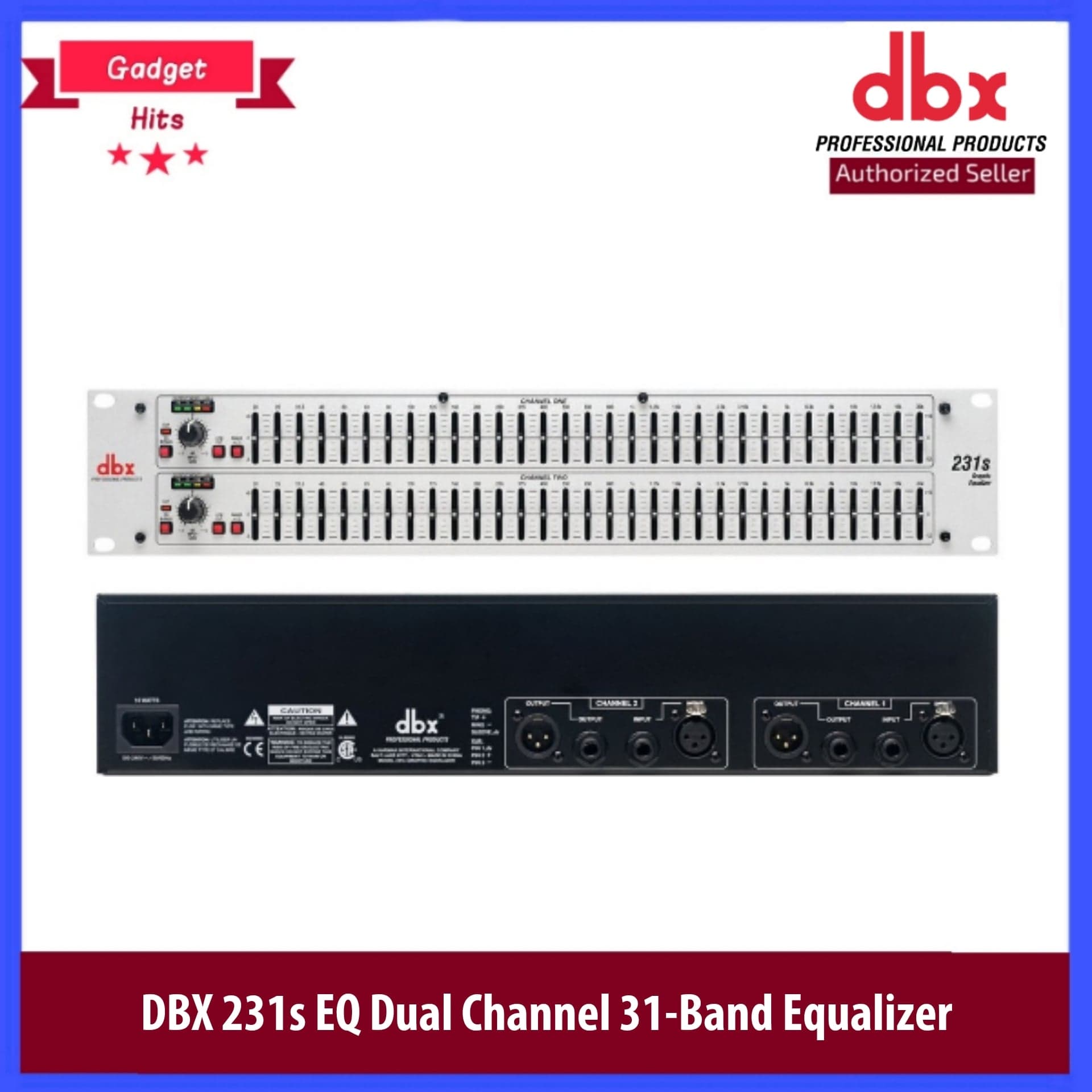 DBX 231s EQ Dual Channel 31- Band Equalizer | Lazada PH