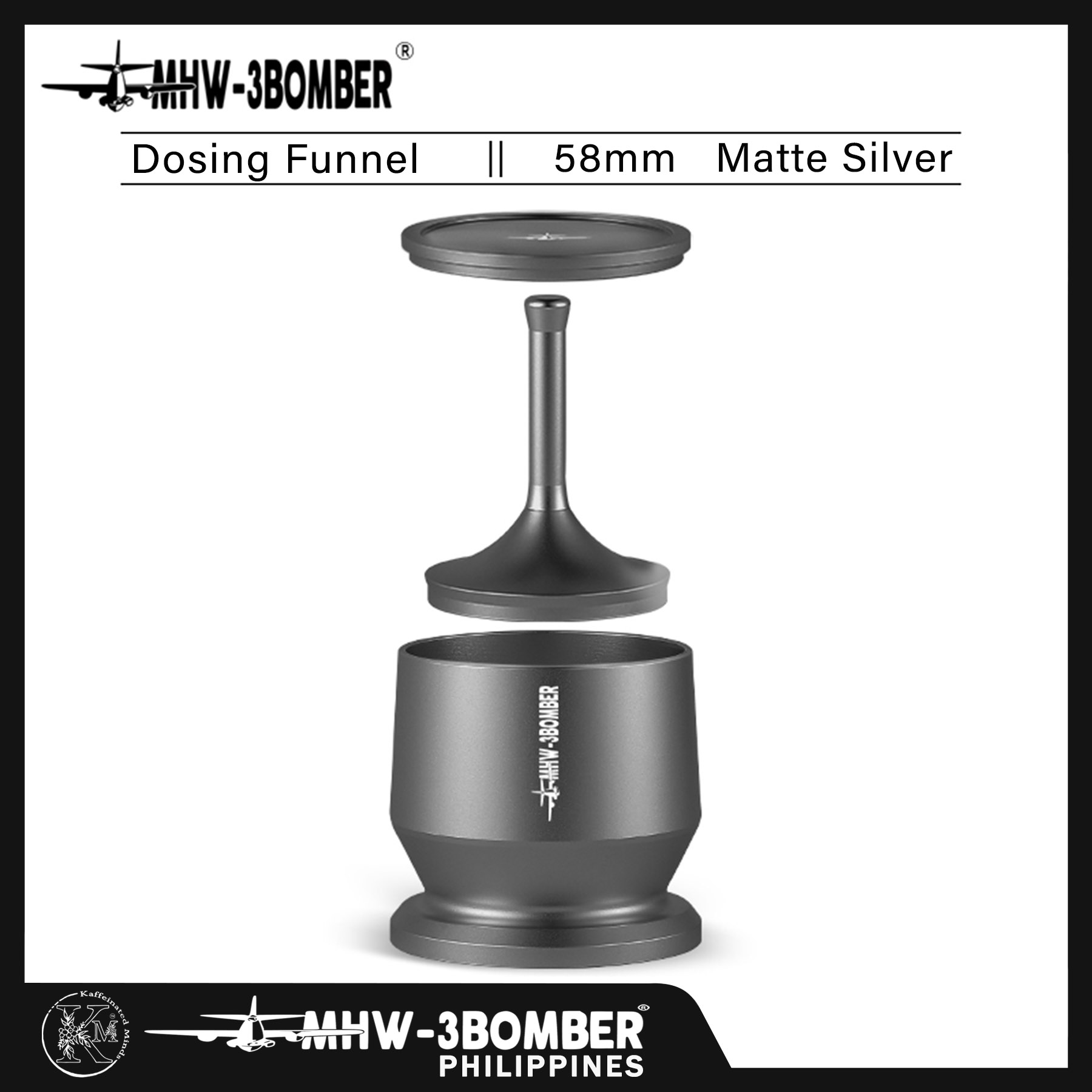 MHW-3BOMBER 58mm Coffee Dosing Cup Espresso Dosing Funnel | Lazada PH
