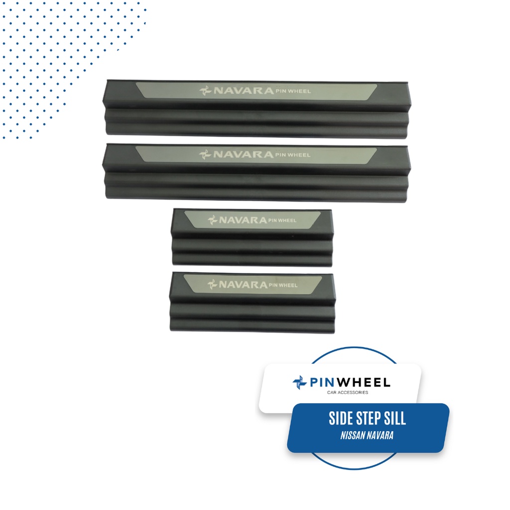 Nissan Navara Np300 2015-2020 Pinwheel Side Step Sill | Lazada PH