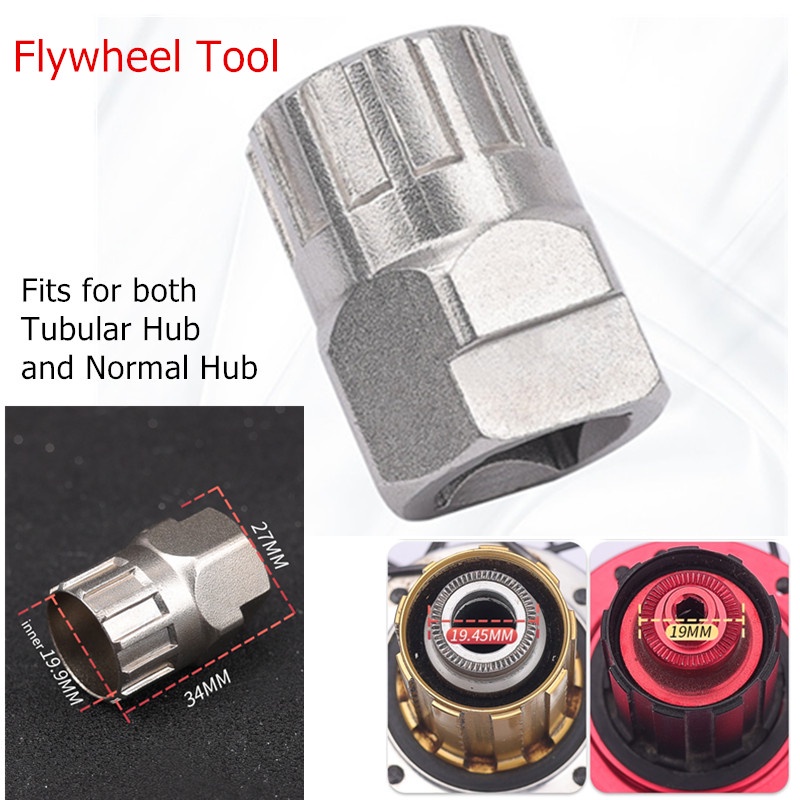 Tubular Hub Flywheel Tool Freewheel Removal Suits for thru-axle hub ...