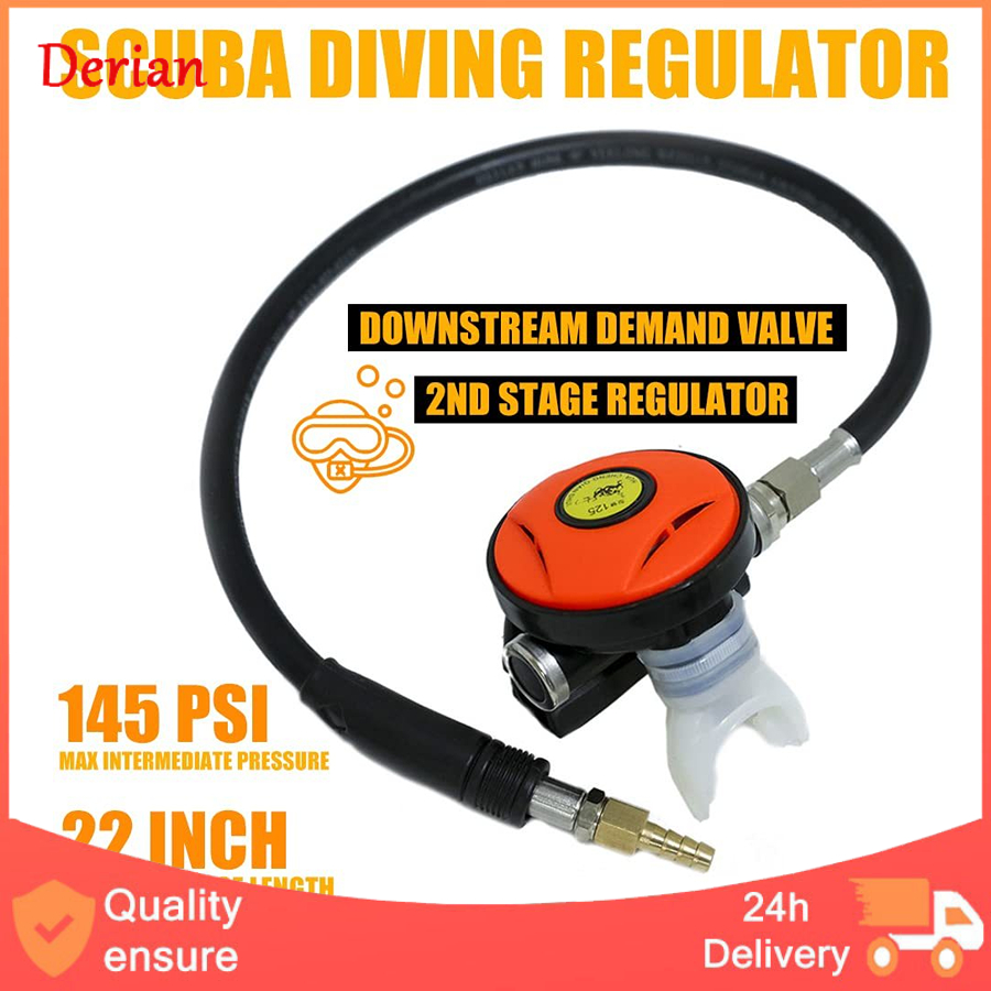 Diving Breathing Regulator Secondary Pressure Reducer Respirator Diving ...