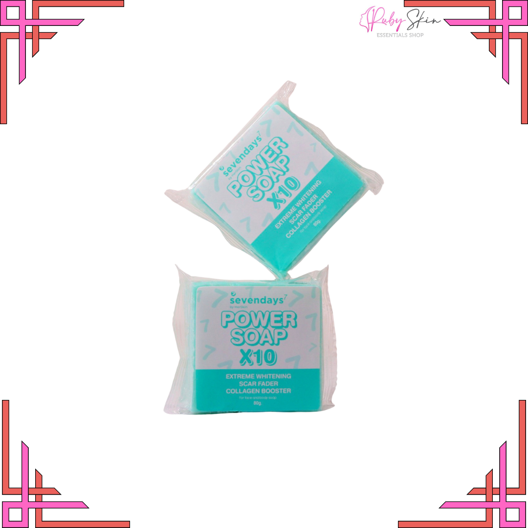 Original Her Skin Sevendays Seven Days 7 Days Power Soap x10 Extreme ...