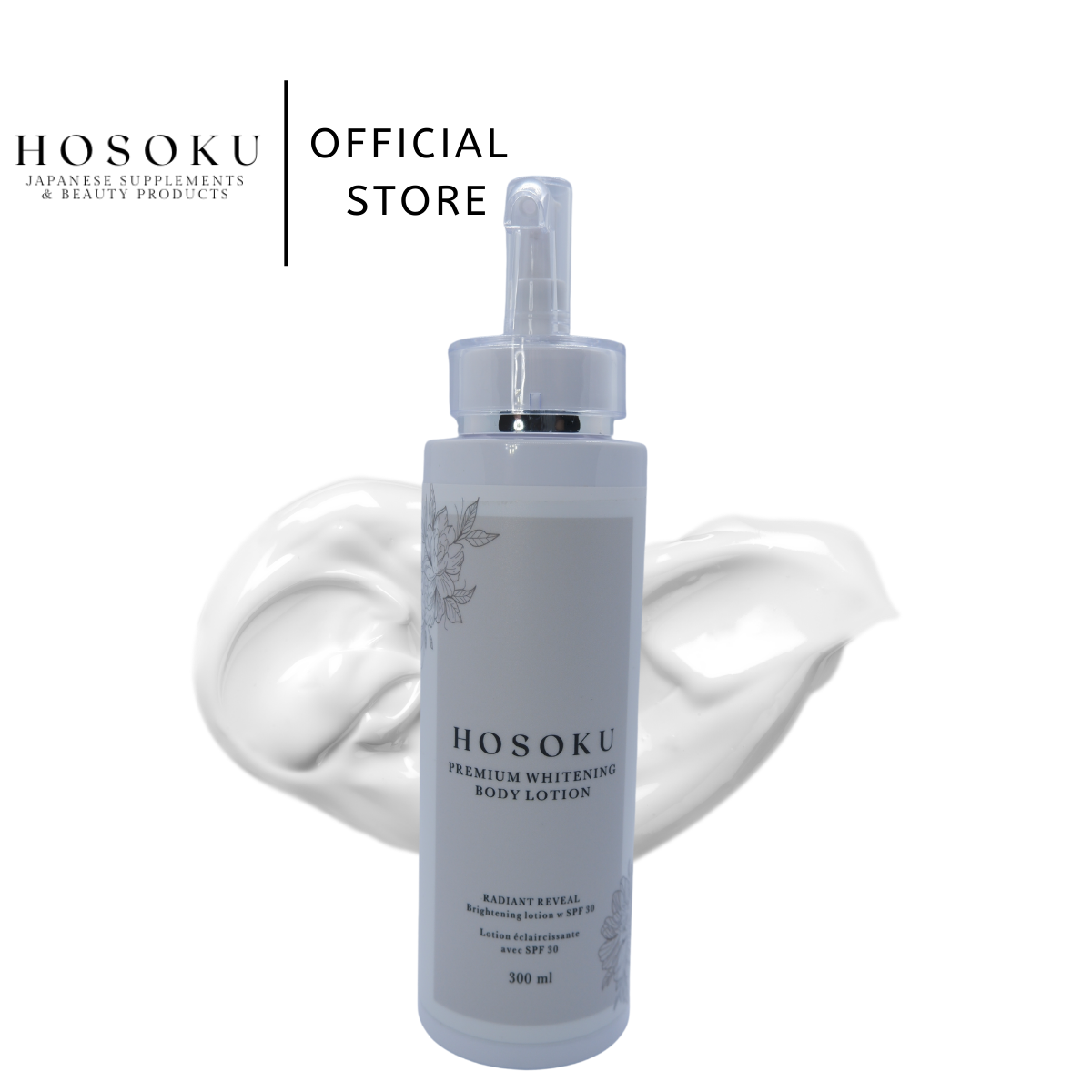 HOSOKU Intensive Whitening Body Lotion with Collagen and SPF | Lazada PH