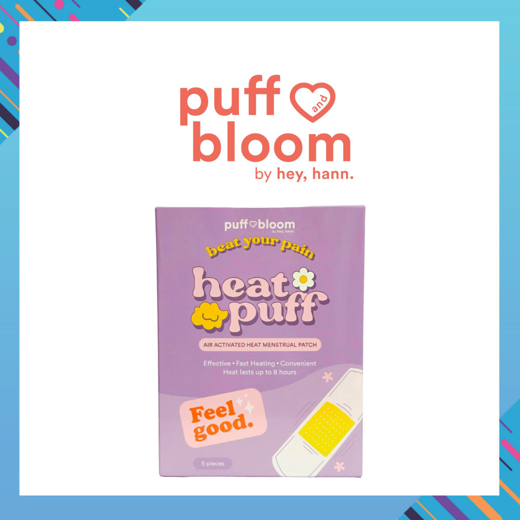 Puff & Bloom Heat Puff (Air Activated Heat Menstrual Patch) | Lazada PH