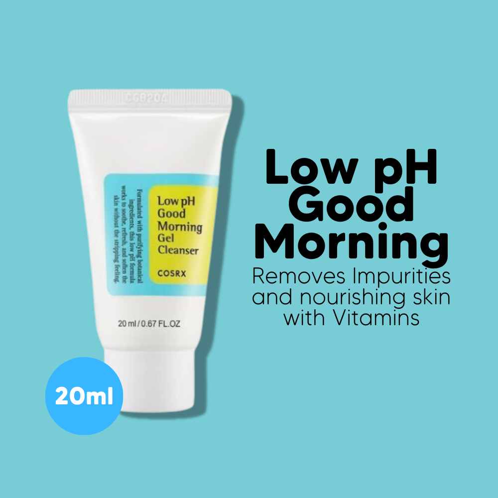 COSRX Low Ph Good Morning Gel Cleanser / Salicylic Acid Daily Gentle ...