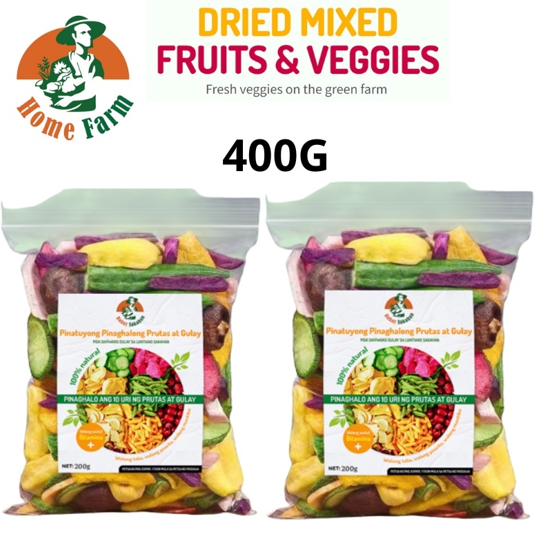 Dried mixed fruits veggies HomeFarm assorted fruit and vegetable crisp mixed vegetables dry 200g ...