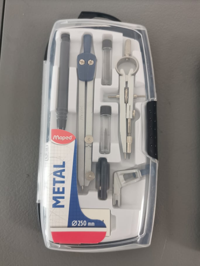 Maped Metal Compass Set - Set of 8 | Lazada PH