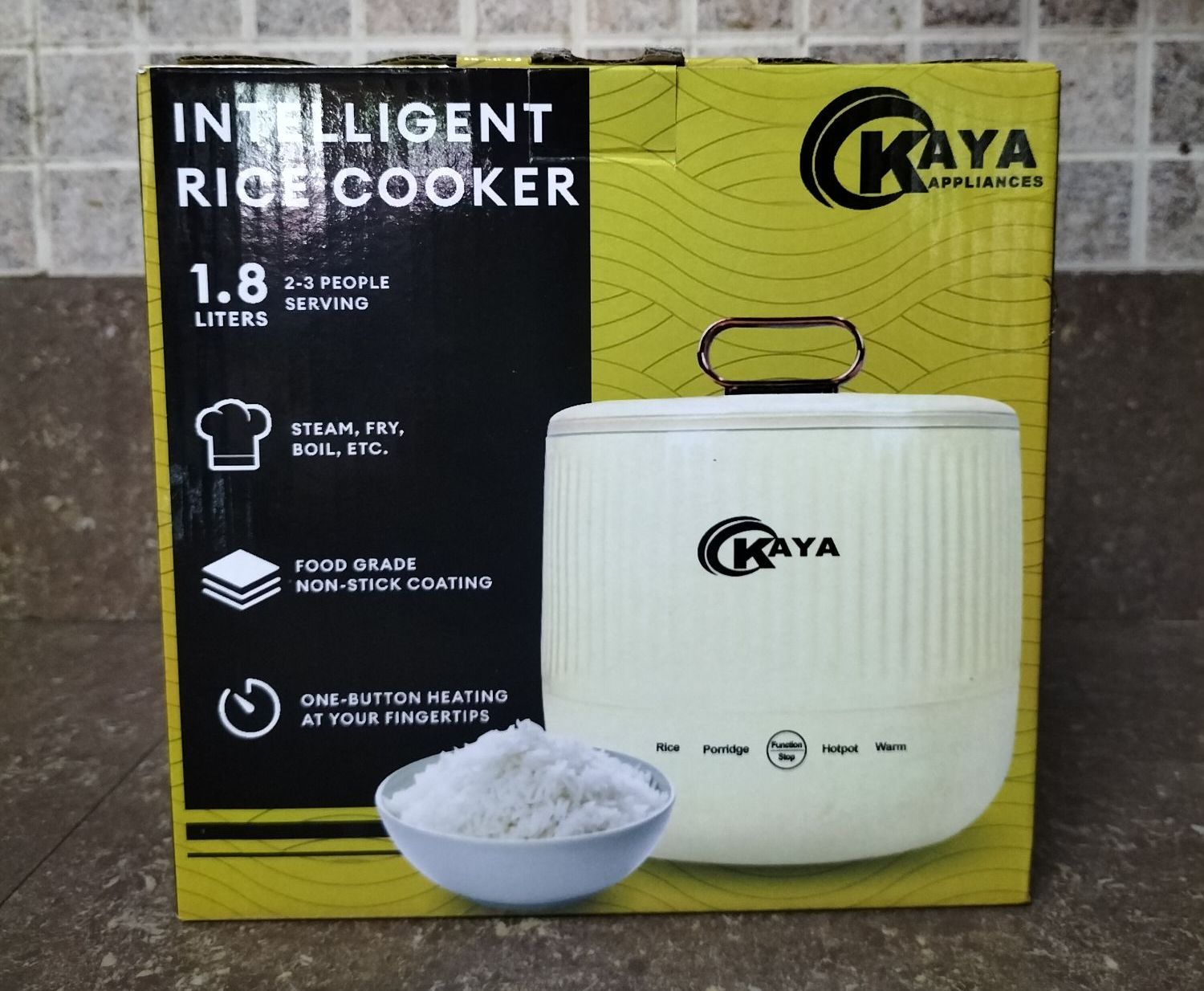 KY-1801 Kaya Intelligent Rice Cooker 1.8 Liters Multi Cooking Function ...