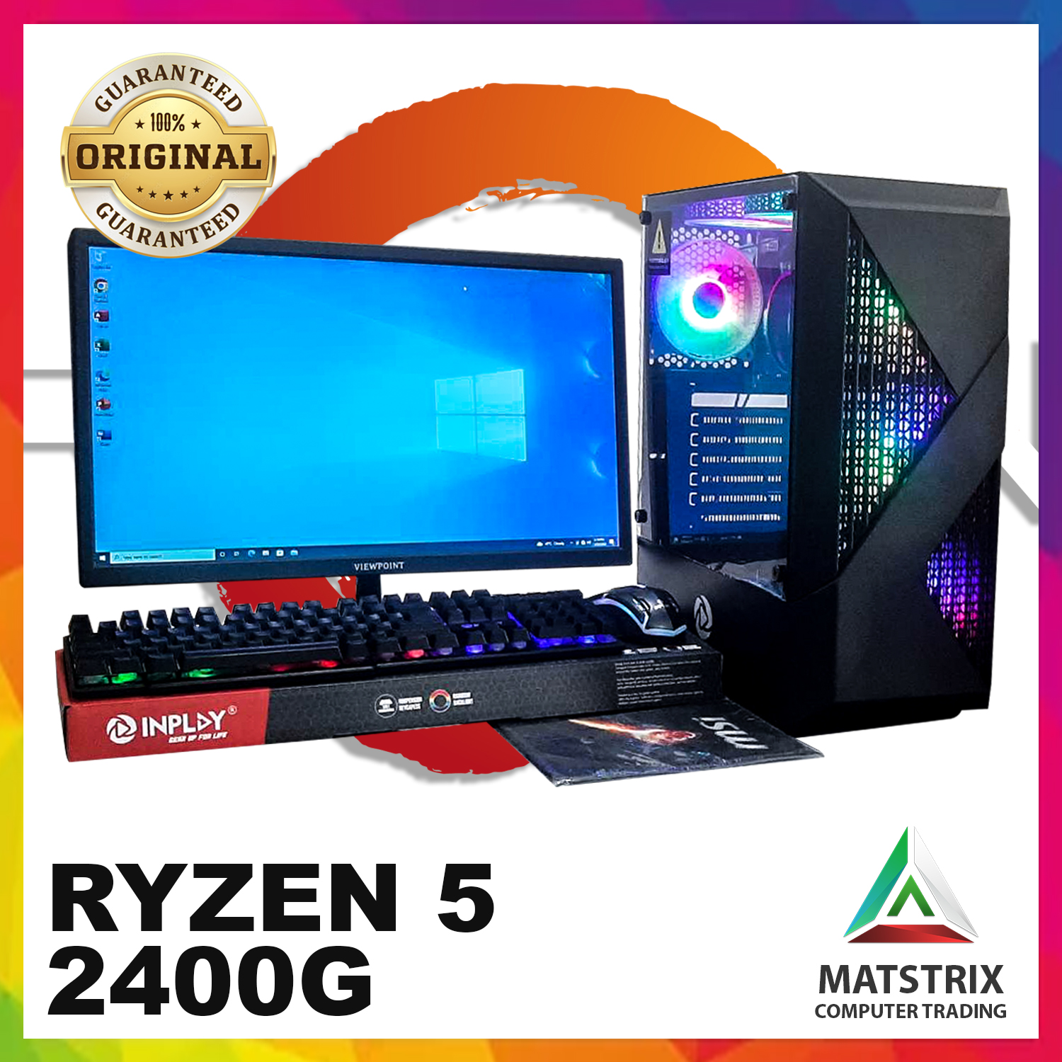 Amd ryzen 5 2400g Gaming System unit | Lazada PH