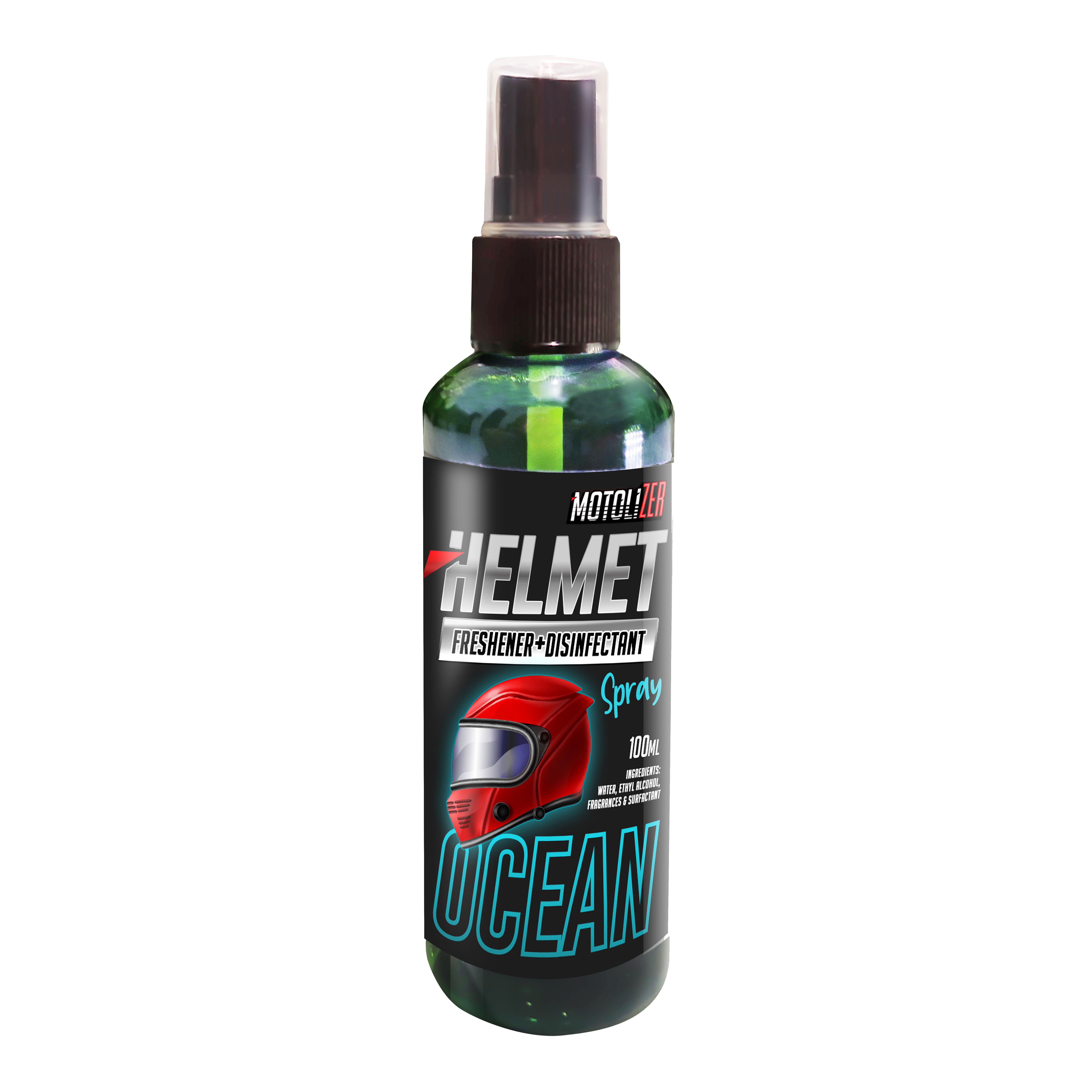 Motolizer - Helmet Freshener + Disinfectant spray | Ocean mist | Lazada PH