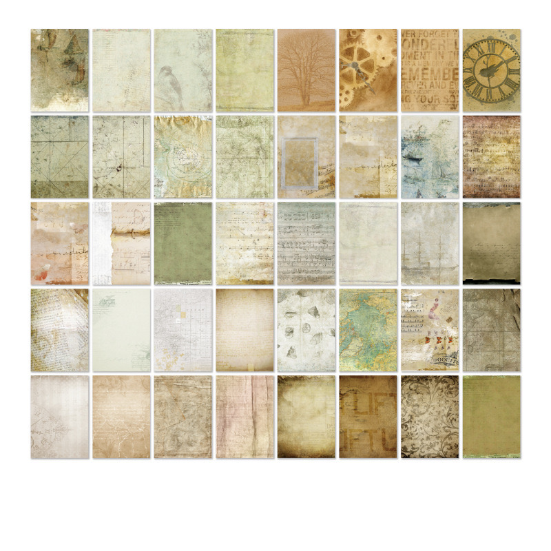 Yanji double paper materials white design paper and brown craft paper ...