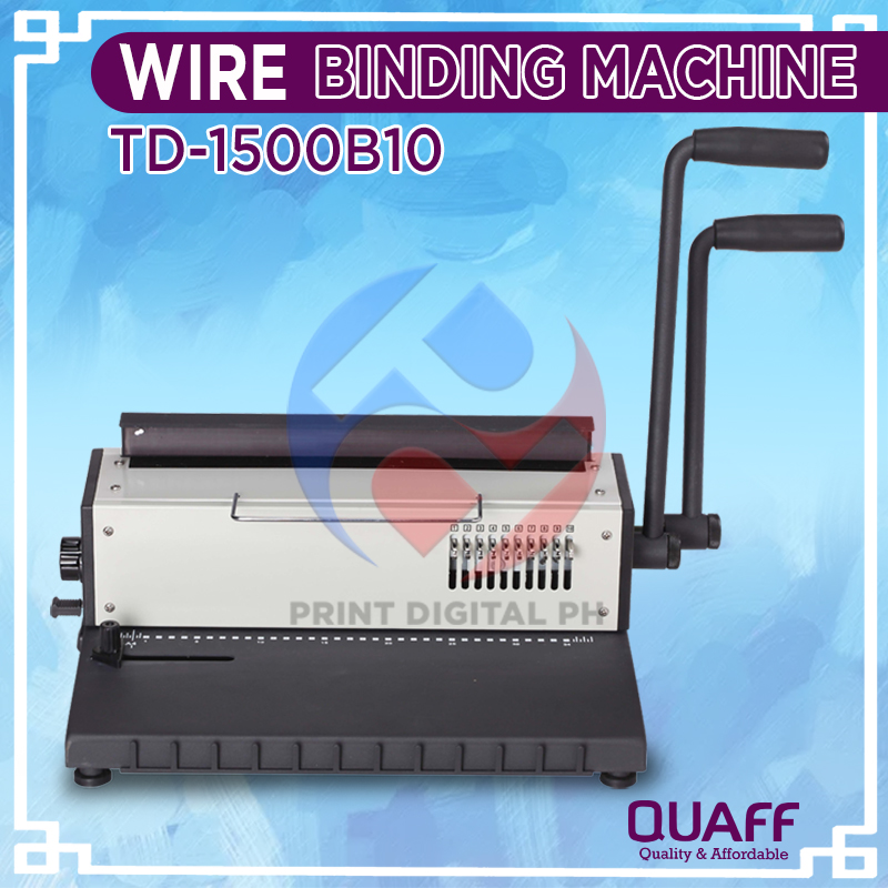 Print Digital QUAFF Ring Binding Machine A4 size SD-1501A21 | Lazada PH