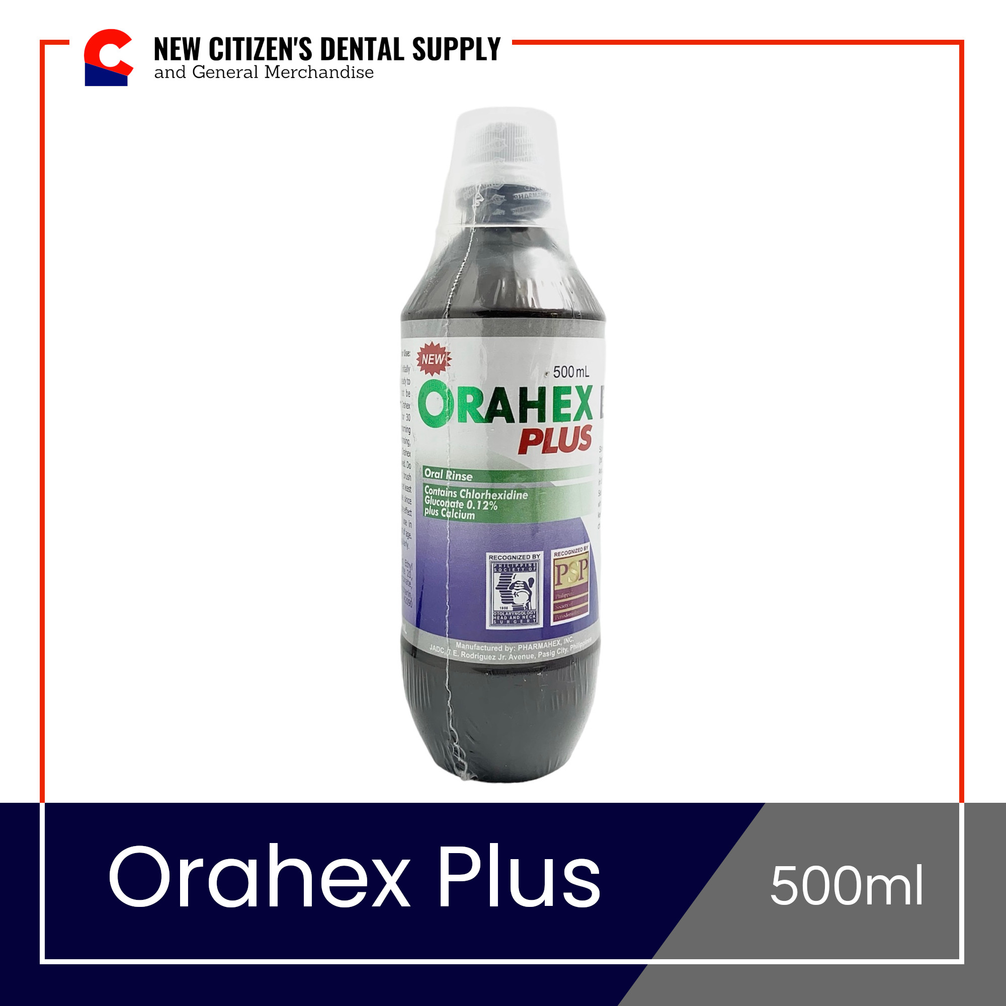 Orahex Plus Mouthwash 500ml | Lazada PH