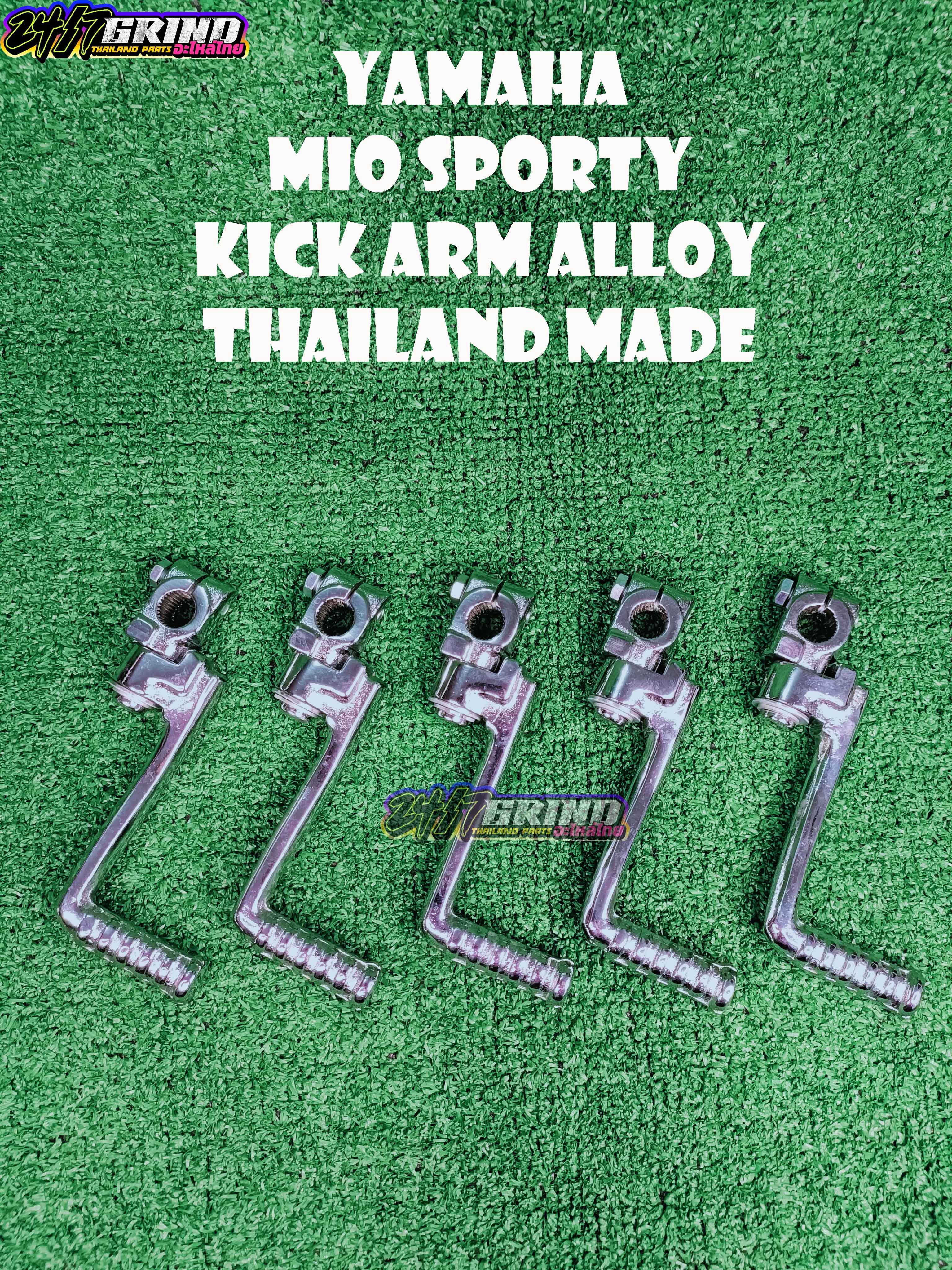 KING OF DRAG FOLDABLE KICK ARM CHROME MIO SPORTY / MIO 115 / SOULTY ...