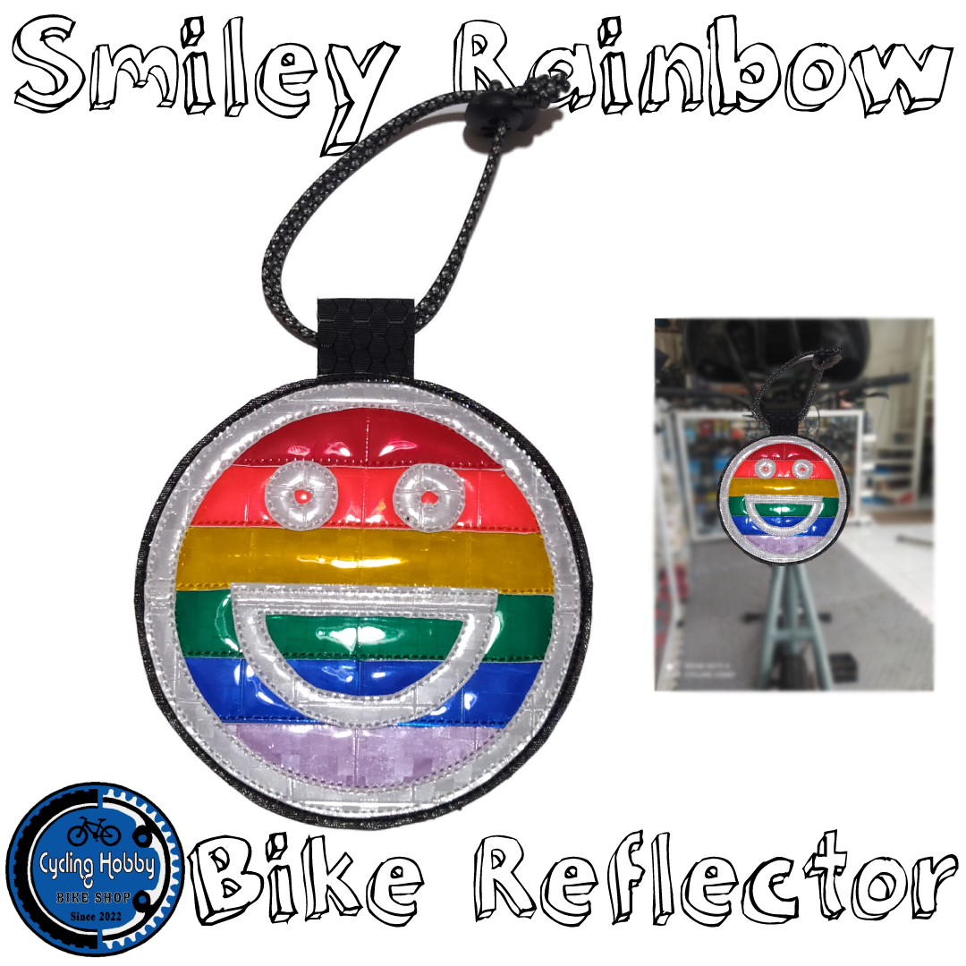 Smiley Rainbow Bike Reflector | Lazada PH