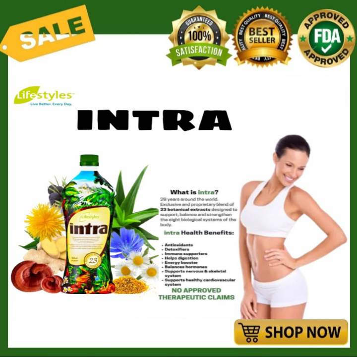 Intra Juice Lifestyles 950ml BFAD Approved Made in Canada 100% ...