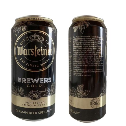 Warsteiner Brewers Gold 500ml Can | Lazada PH