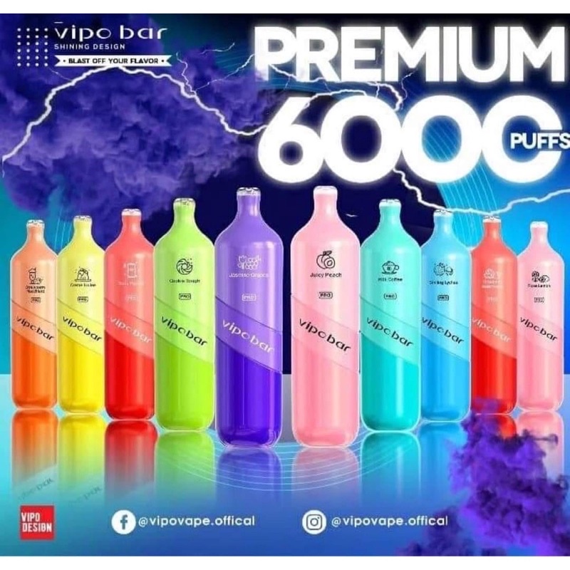 Vipo Bar Advanced 6000 Puffs! DVGL | Lazada PH