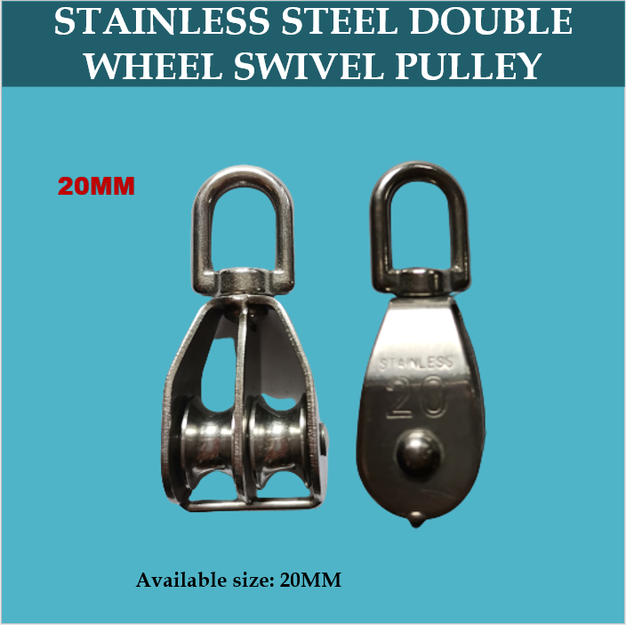 Mago Lifting Machinery III Stainless Steel Single and Double 20MM Wheel ...
