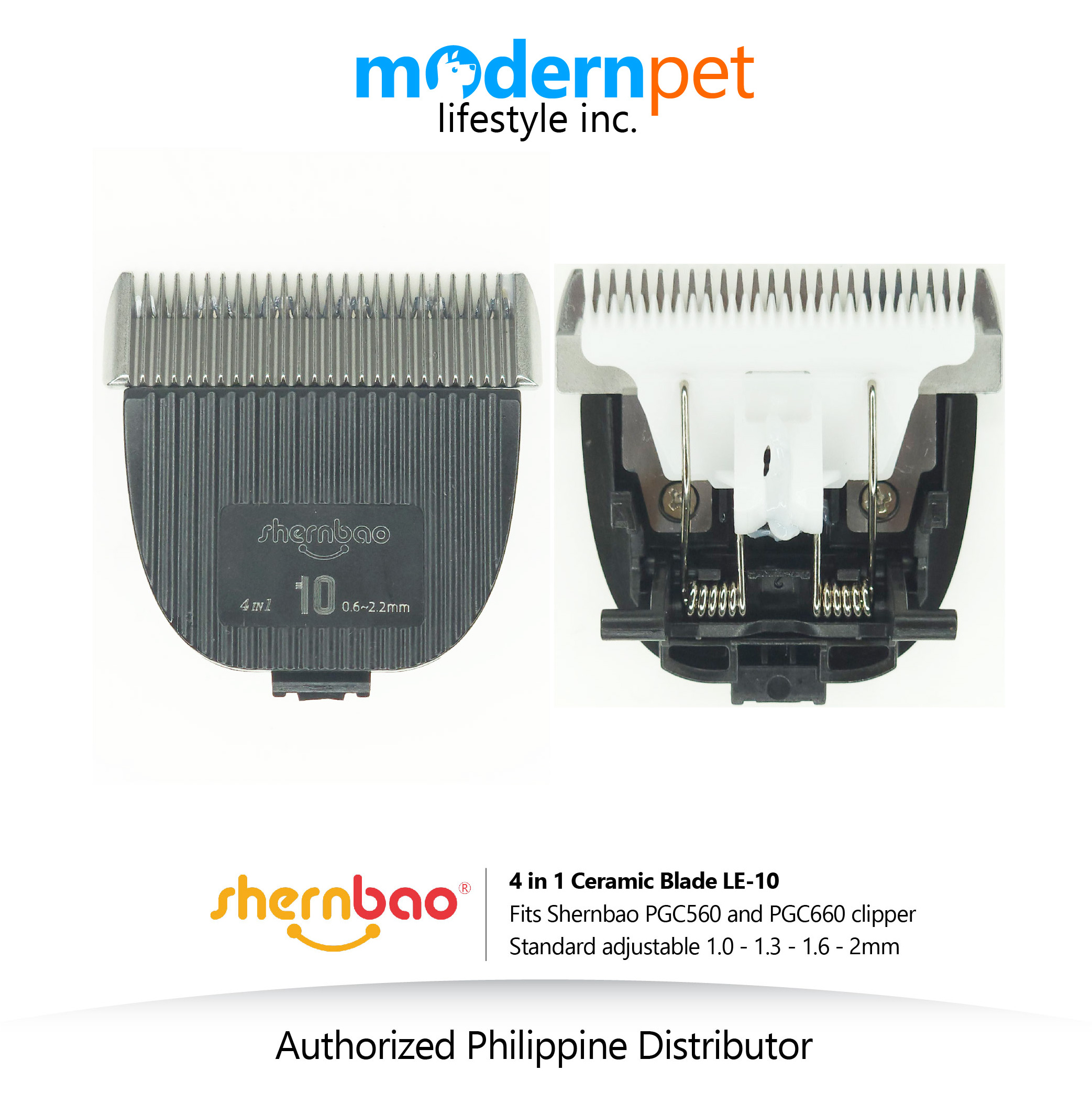 SHERNBAO CLIPPER BLADE FOR PGC-560 / PGC-660 CORDLESS CLIPPER | Lazada PH