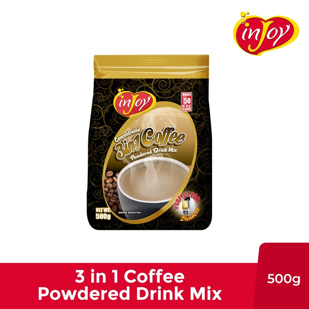 InJoy 3-in-1 Coffee Vendo Instant Coffee Powder Mix 500g Lots of ...