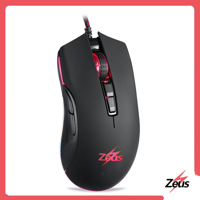 Zeus MR001 ( Z - Lance Head ) Wired Gaming Mouse RGB Backlight Gaming ...