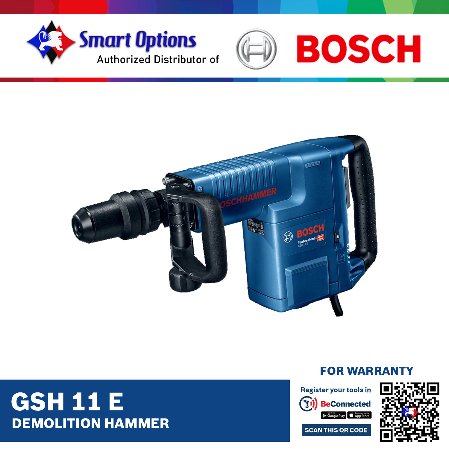 BOSCH GSH 11 E DEMOLITION HAMMER 0.611.316.8K0 | Lazada PH