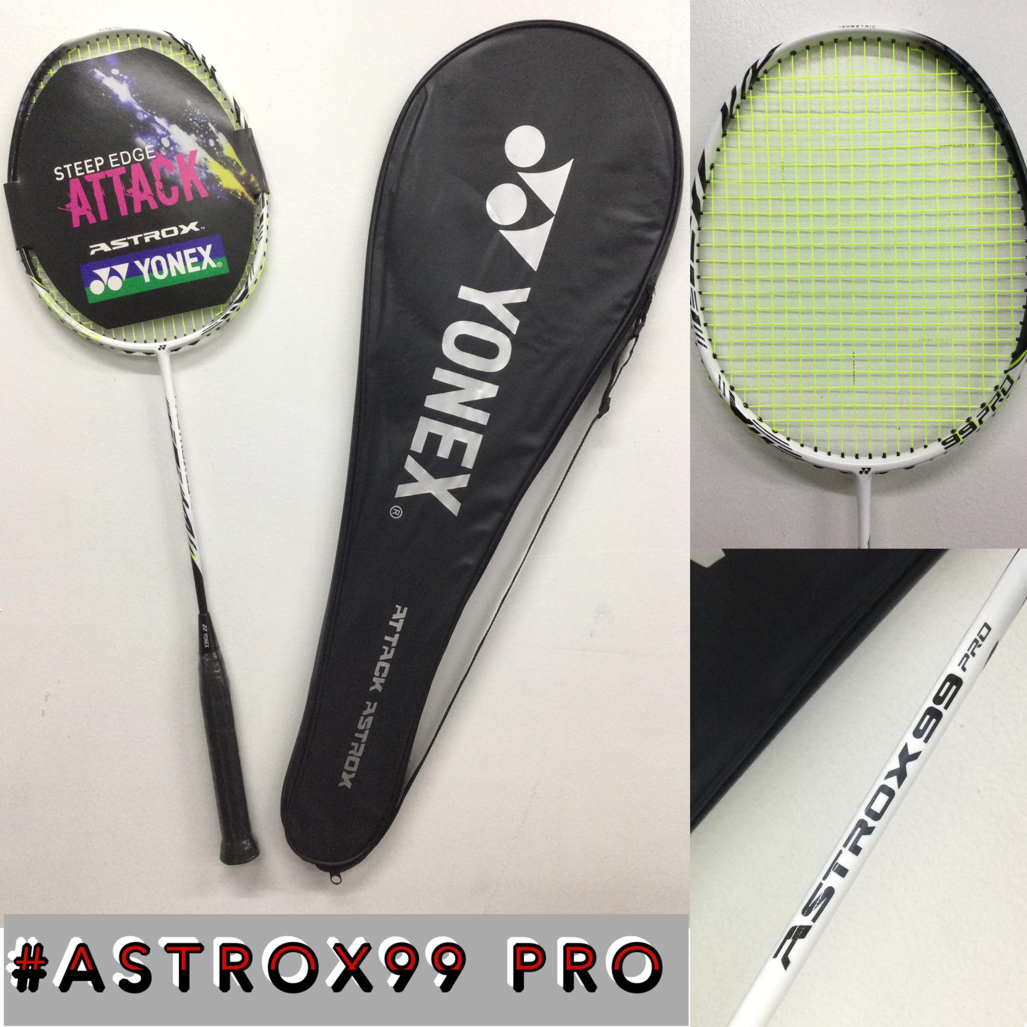 ASTROX99 PRO 4U-G5 /24lbs YONEX BADMINTON RACKET FULL CARBON | Lazada