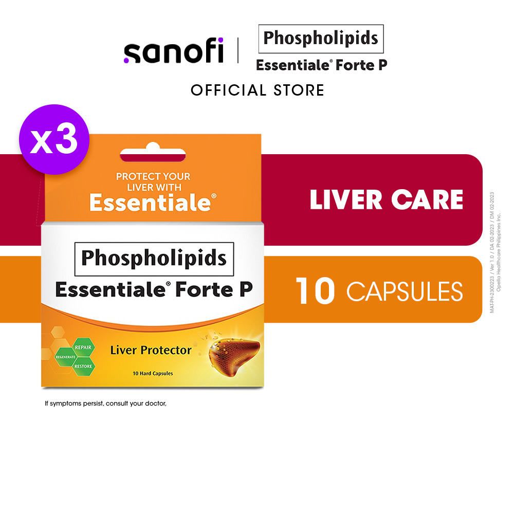 Essentiale Forte P Liver Care Supplement 10 Capsules (Bundle of 3 ...