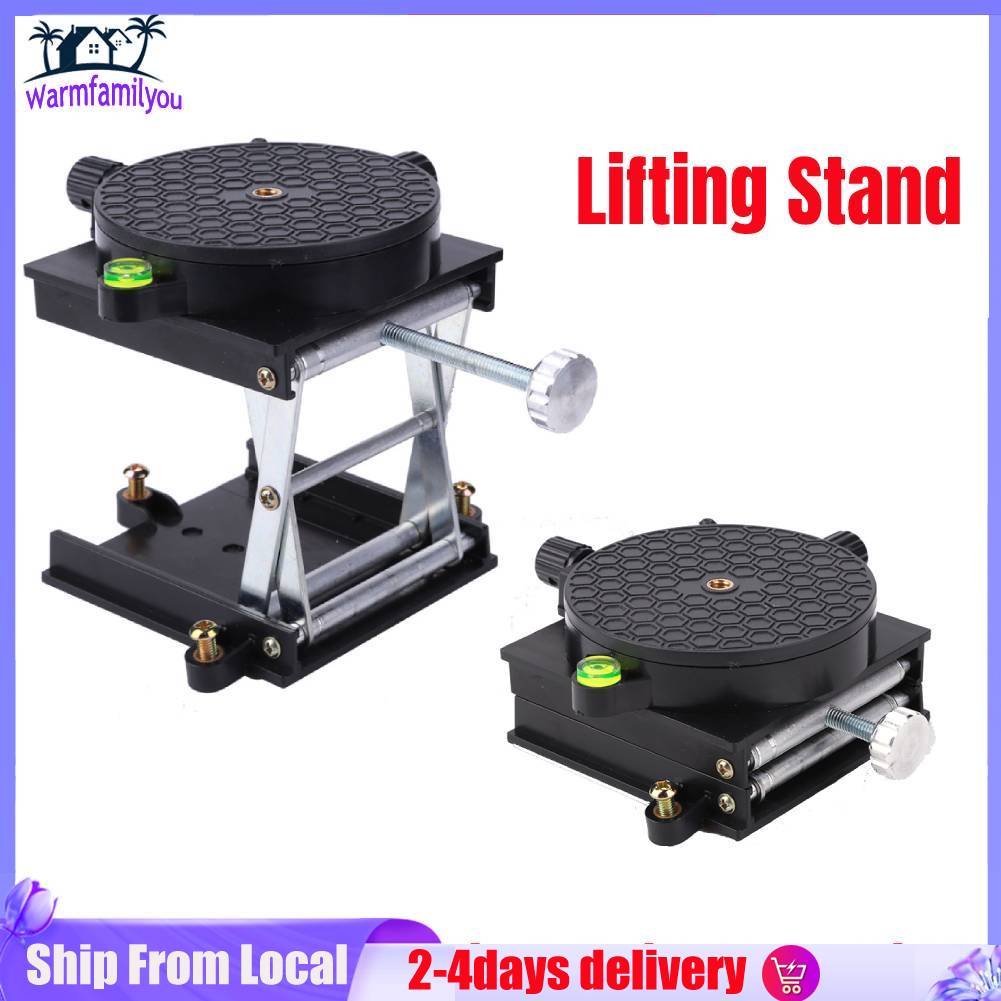 Stainless Router Lift Table Woodworking Engraving Adjustable Lab Stand ...