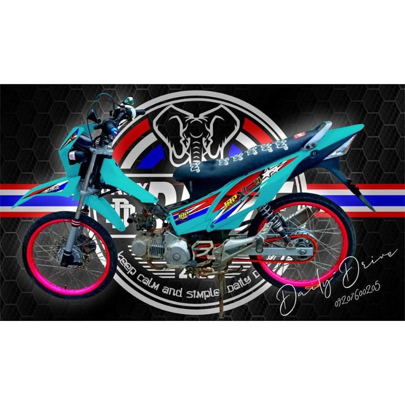 Honda XRM Trinity 125 Decal Sticker ( JRP DECAL DESIGN STOCK SIZE ...