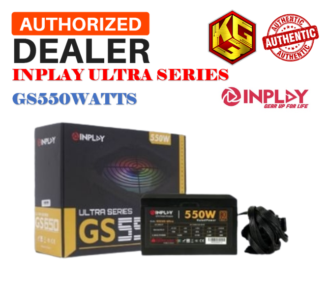 Inplay True Rated 450W/550W/650W/750W 80Plus ATX Power Supply For ...