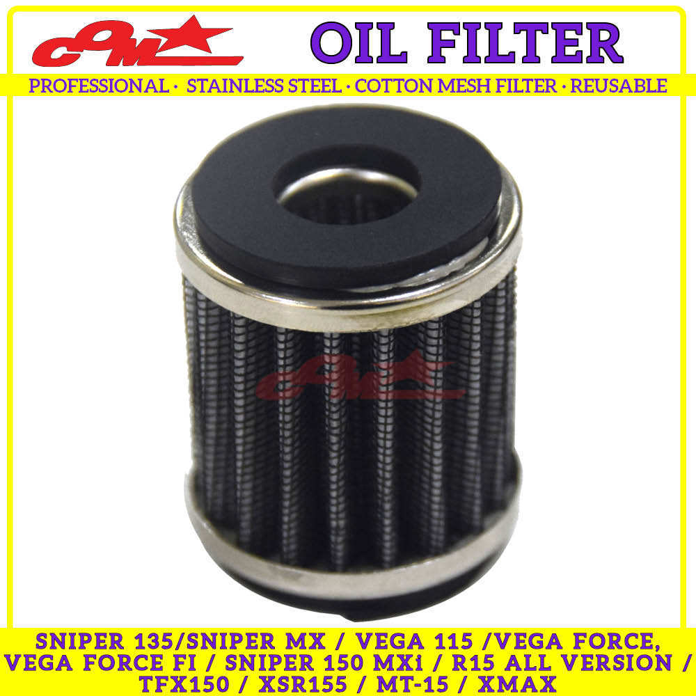 COMSTAR Professional Reusable Stainless Oil Filter for SNIPER 135 ...