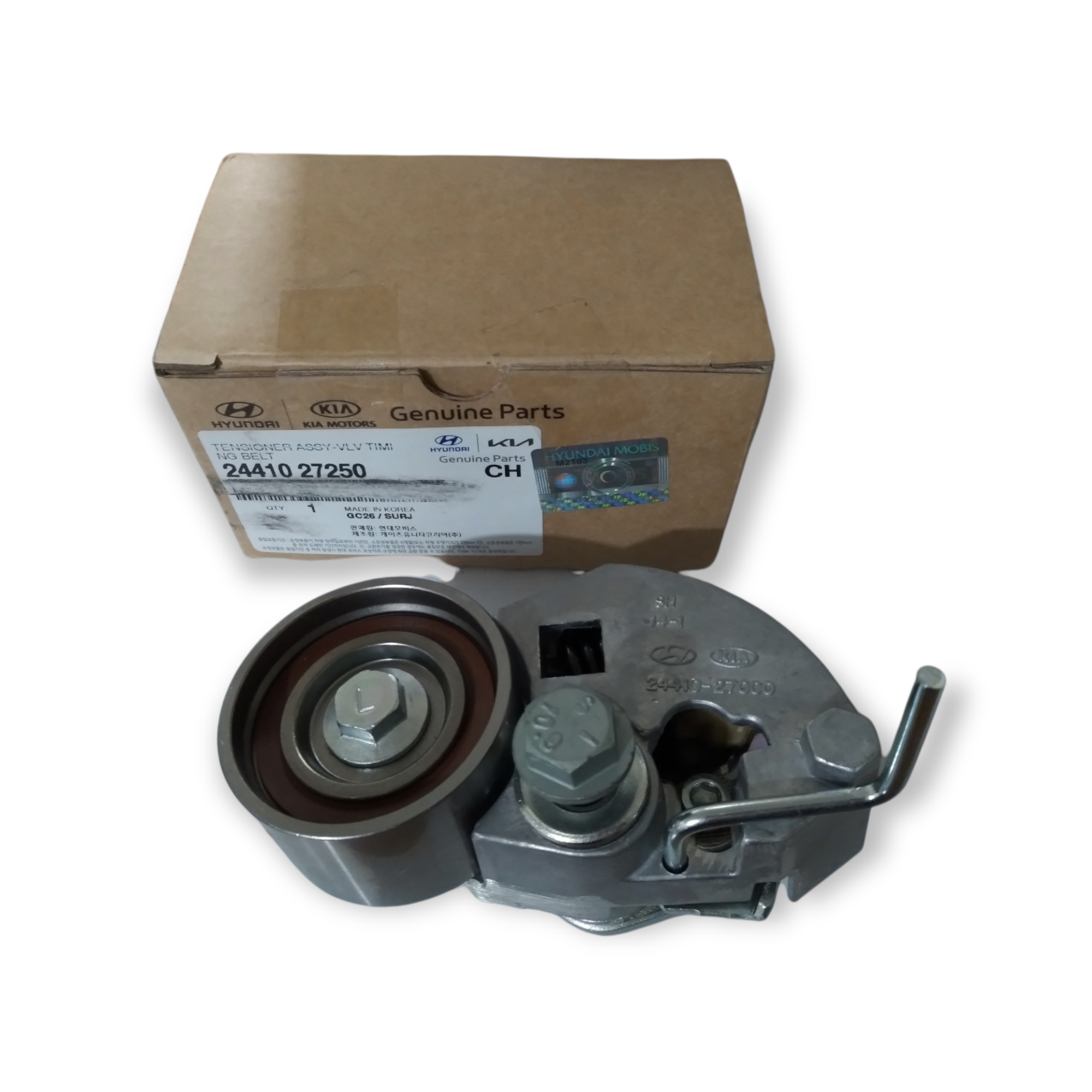 [ORIGINAL] 2441027250 TENSIONER TIMING BELT HYUNDAI SANTA FE 2005-2009 ...