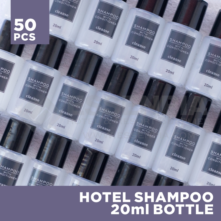 50 PCS 20ml Hotel SHAMPOO with Conditioner Bottle Generic Guest House ...