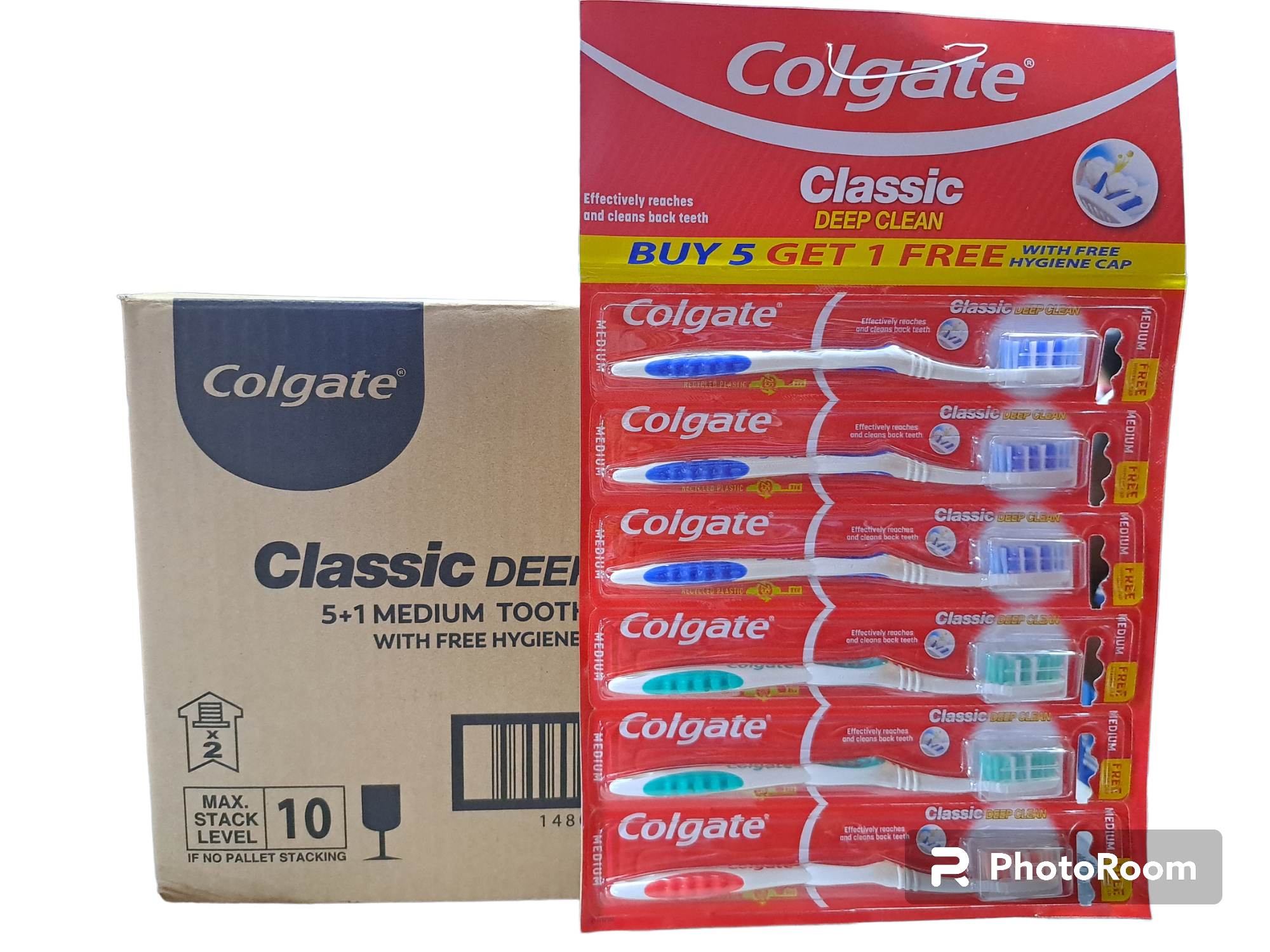5 +1 promo Colgate Classic toothbrush with cap child kids adult ...