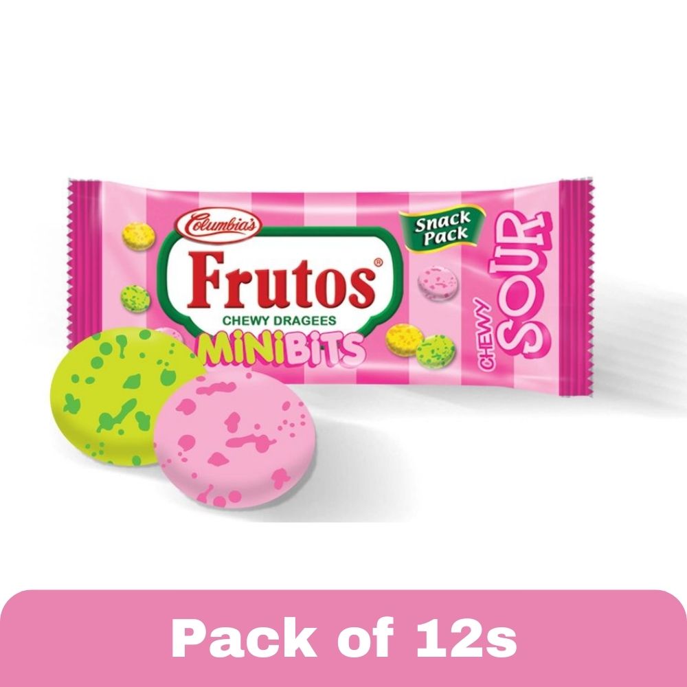 Frutos Sour Minibits Snack Pack 25g - Pack of 12s | Lazada PH