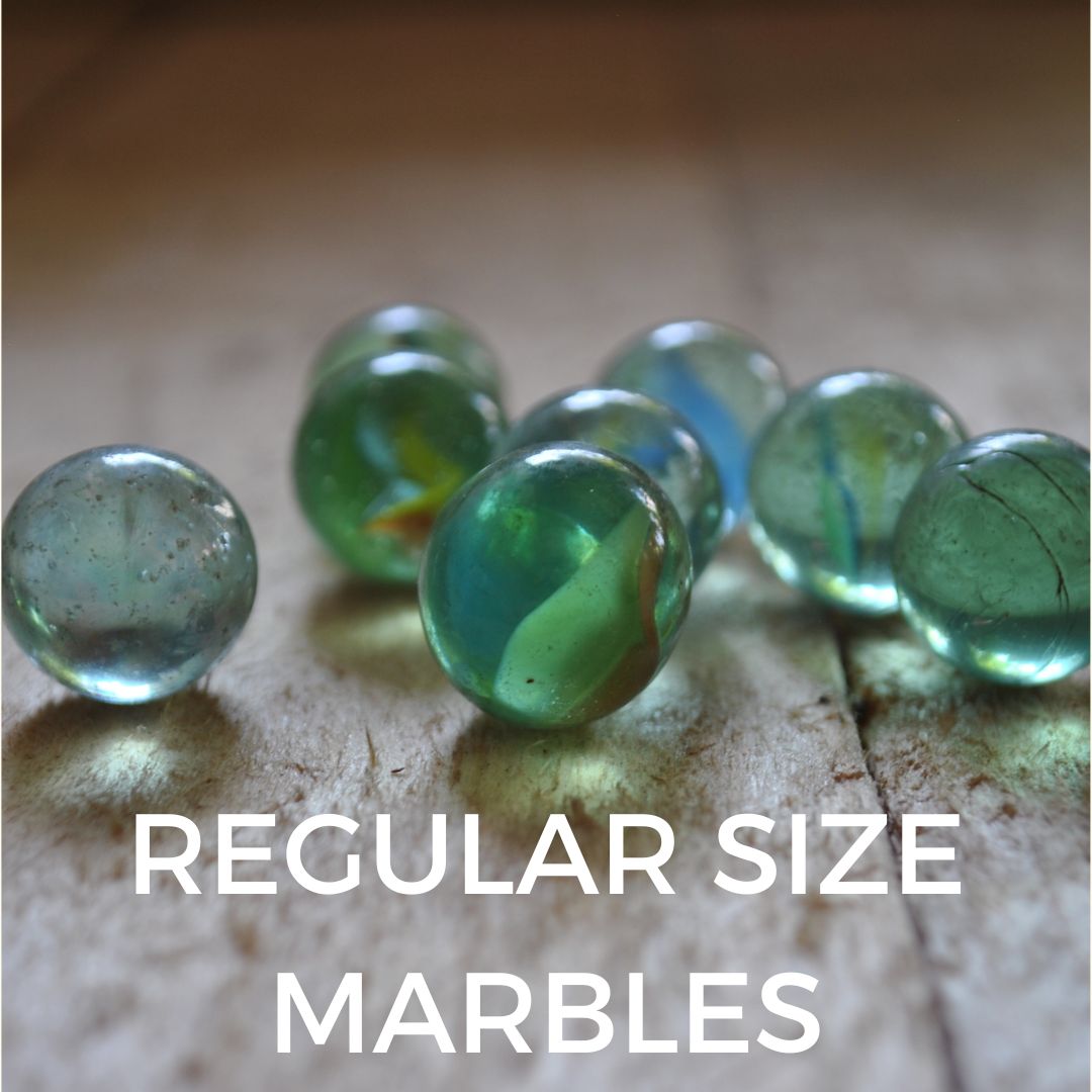 Mama Merch Jolens Toy Marbles Cat's Eye Medium Glass Marbles 20 / 50 ...